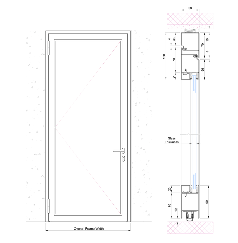 Fortiglaze E60 Fire Glazing 60 Minutes Protection - OAG